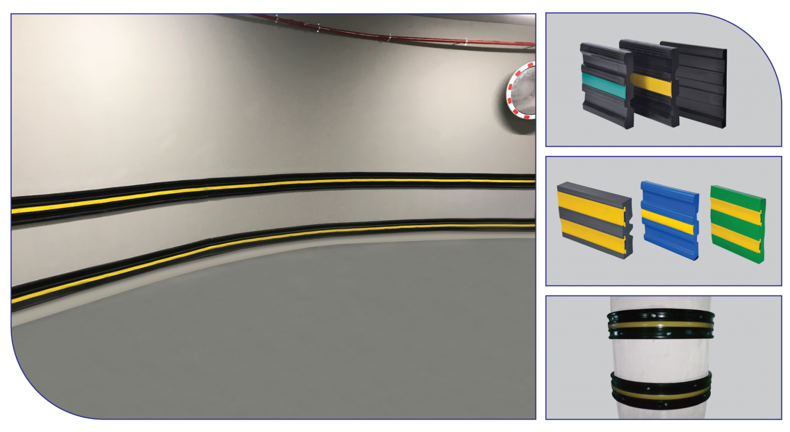 Rubber Wall Bumper and Corner Protection Guards | Rubtech™